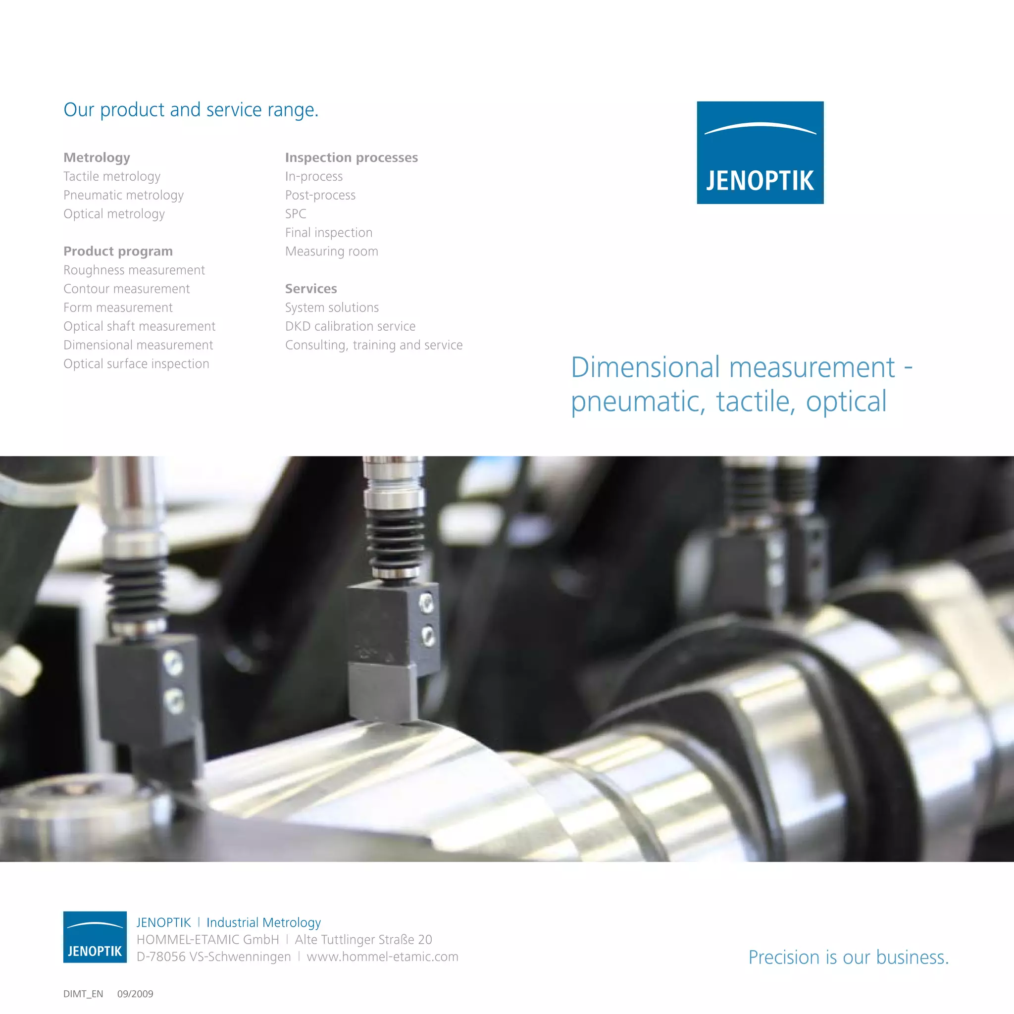 Dimensional Measurement by Jenoptik | PDF