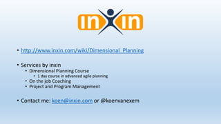 Dimensional planning koenvanexem | PDF