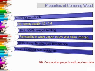 Dimensional stabilization of wood | PPT