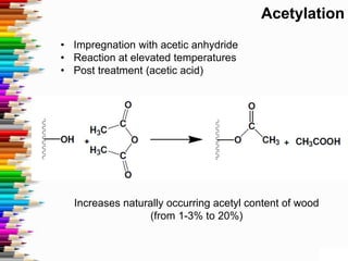 Dimensional stabilization of wood | PPT
