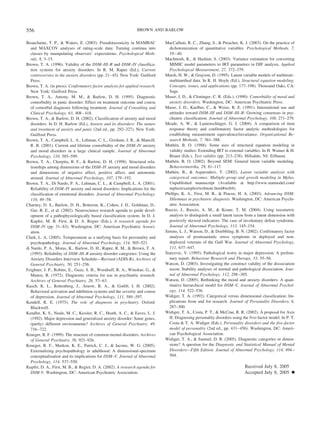 Dimensional versus categorical classification of mental disorders in ...
