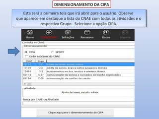 Dimensionamento cipa sesmt_nrfacil2 | PPT