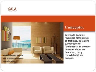 Dimensionamiento de sala | PPTX