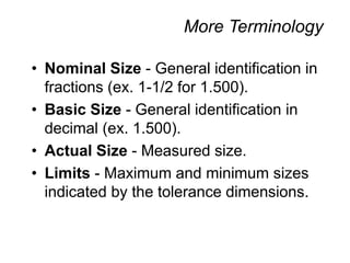 Dimension and Tolerancing ppt.ppt