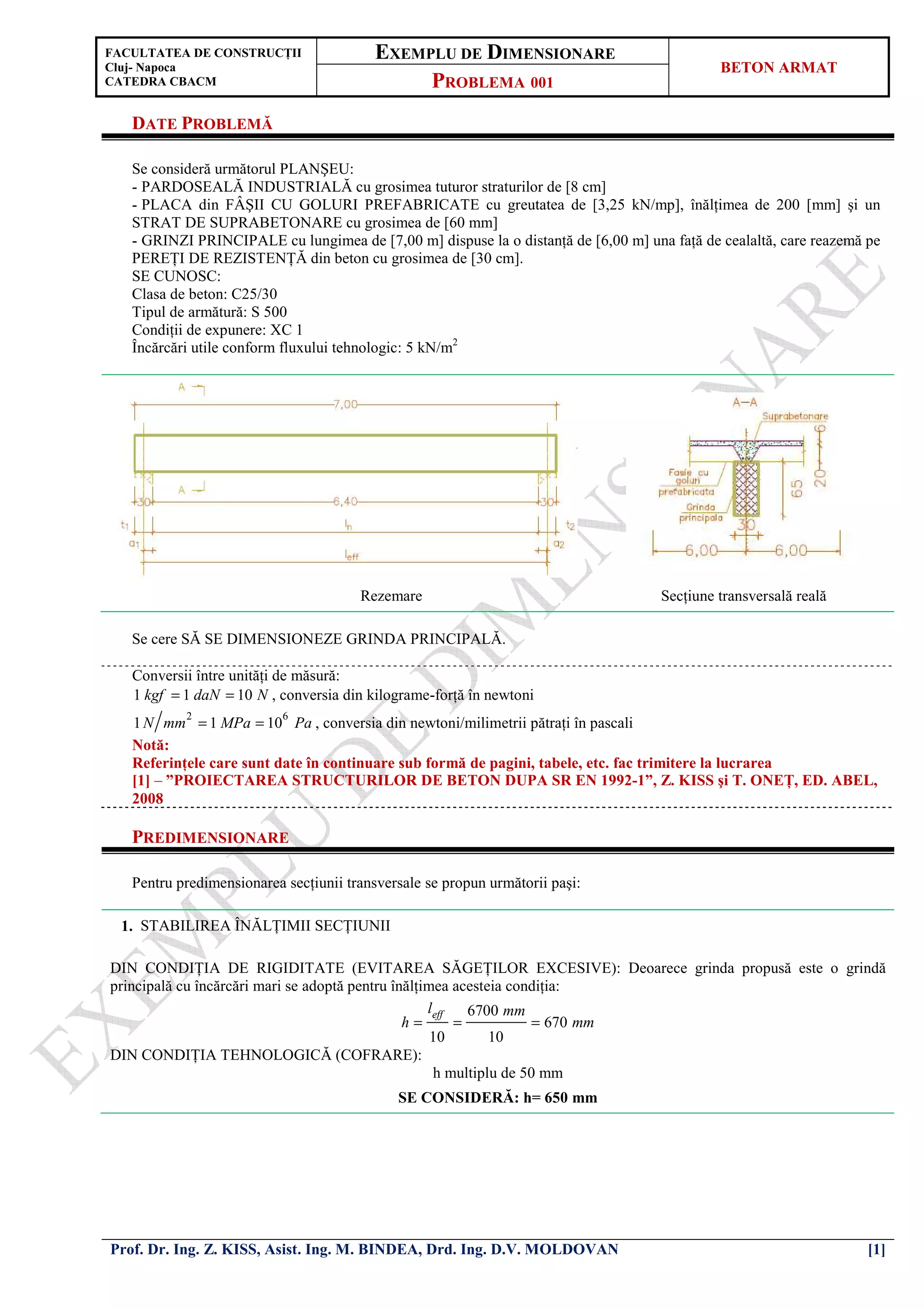 Dimensionare grinda betonn_armat_dupa_eurocod_648 | PDF