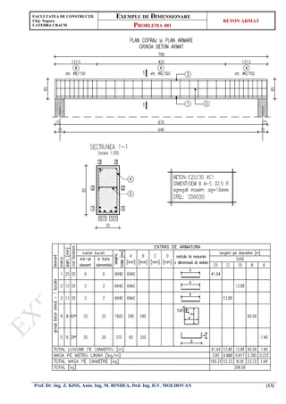 Dimensionare grinda betonn_armat_dupa_eurocod_648 | PDF