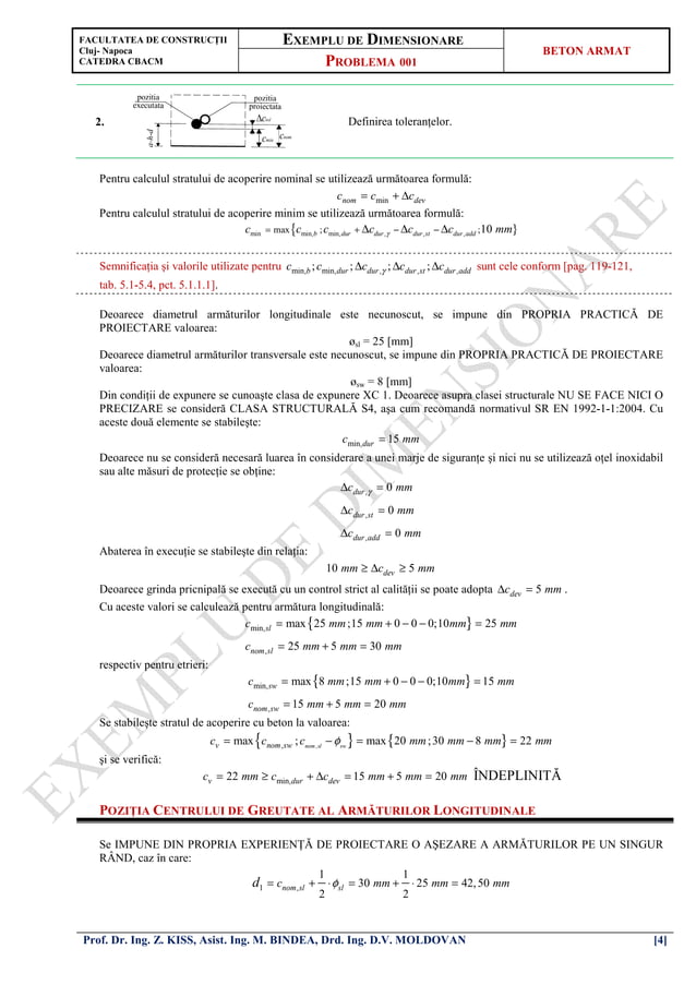 Dimensionare grinda betonn_armat_dupa_eurocod_648 | PDF