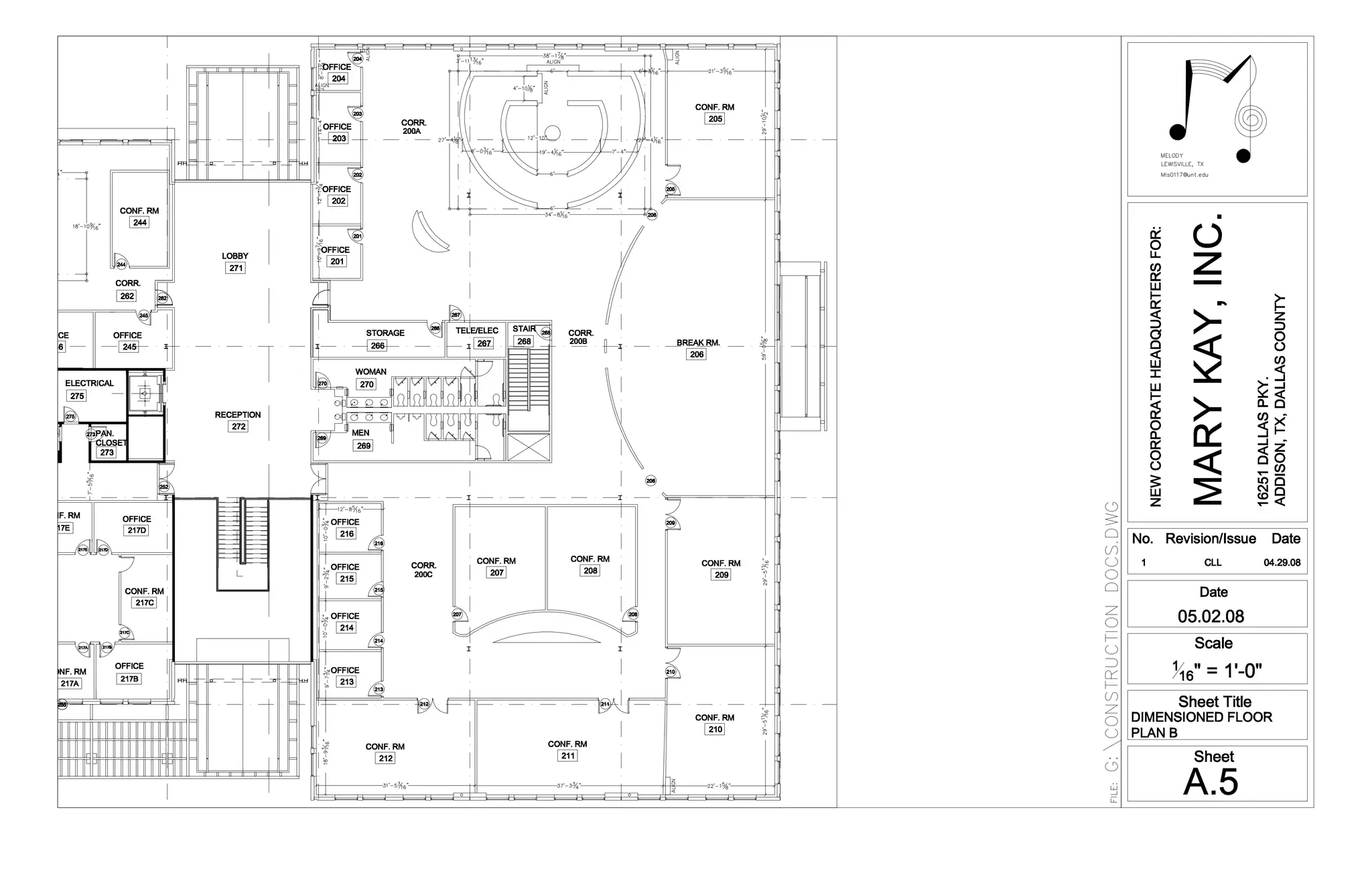 Dimensioned Floor Plan B | PDF
