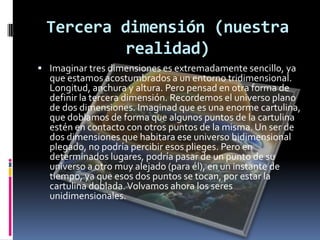 Dimensiones | PPTX | Physics | Science