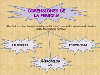 Dimension de la persona | PPT