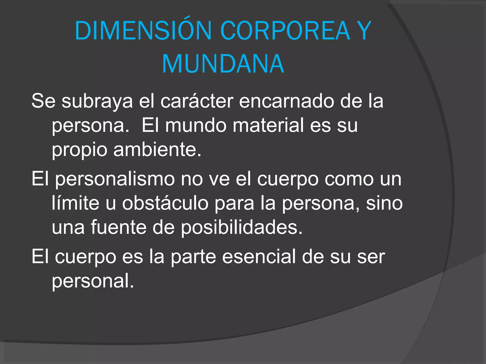 Dimensiones de la persona | PPT