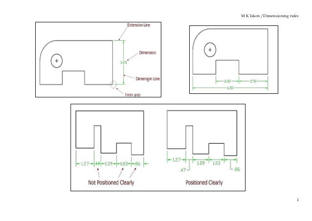 Introduction to Engineering Drawing 2(Dimension errors)