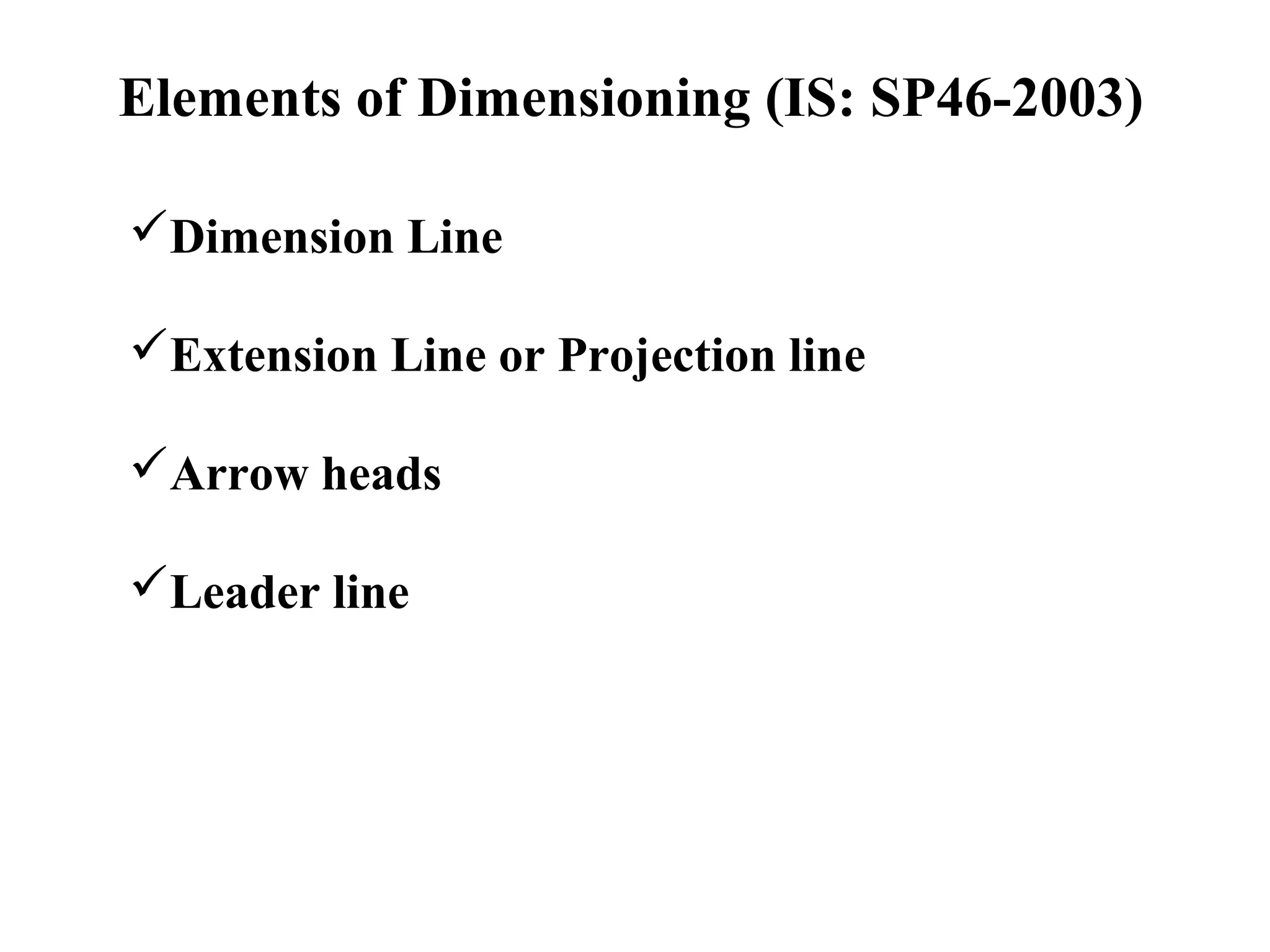 Dimensioning | PPT