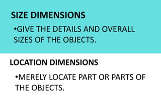 Dimensioning | PPT
