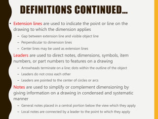 How To Properly Dimension An Engineering Drawing And Good Practices Ppt