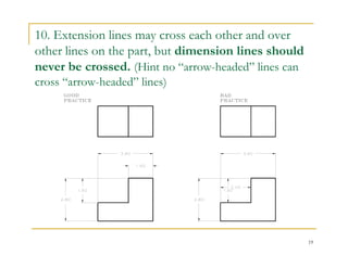 Dimensioning do's and don't | PDF