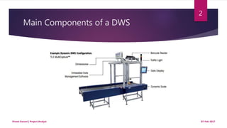 Dimensioning, Weighing and Scanning (DWS) System | PPTX