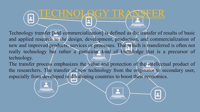 Dimension in technology transfer | PPT