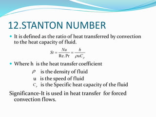 Dimensionless number | PPTX