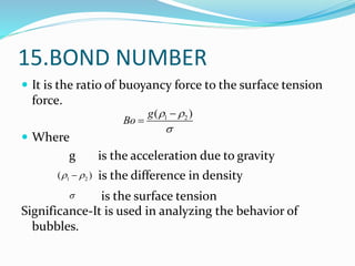 Dimensionless number | PPTX