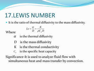 Dimensionless number | PPTX