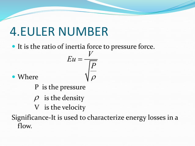 Dimensionless number | PPTX