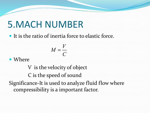 Dimensionless number | PPTX