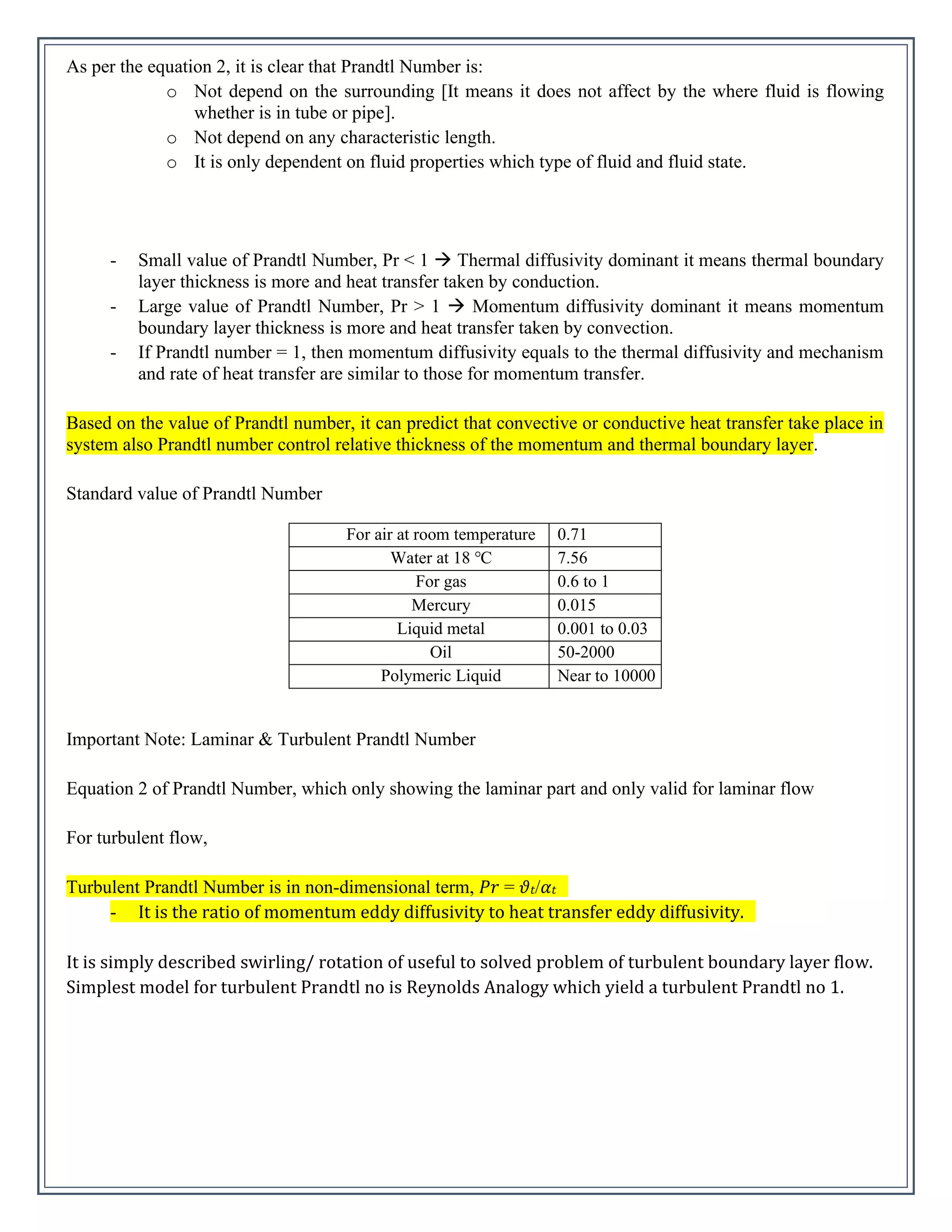 Dimensionless number in chemical engineering | PDF
