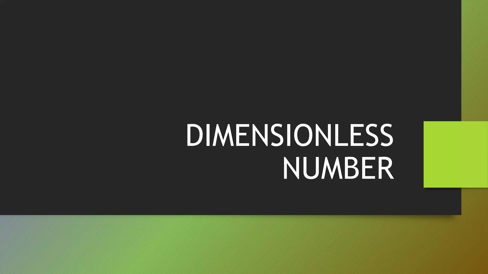 Dimensionlessnumber in heat transfer | PPTX