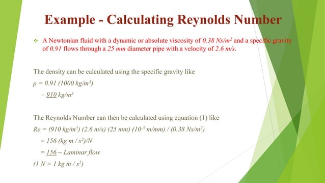 Dimension less numbers in applied fluid mechanics | PPTX