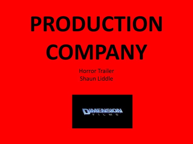 Dimension Production Company | PPTX