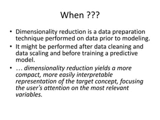 dimension reduction.ppt