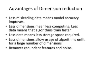 dimension reduction.ppt
