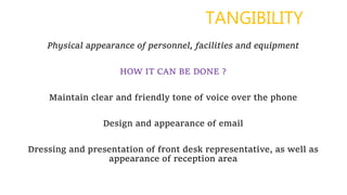 5 Dimensions of Service Quality | PPTX