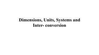 Dimensions | PPT