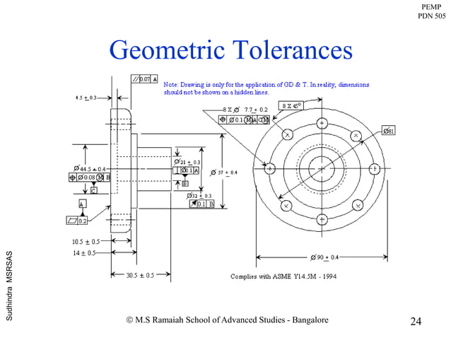 Dimensions, fits and tolerances for assembly | PDF | 3-D Graphics ...
