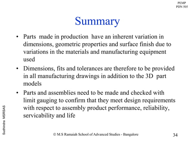 Dimensions, fits and tolerances for assembly | PDF | 3-D Graphics ...