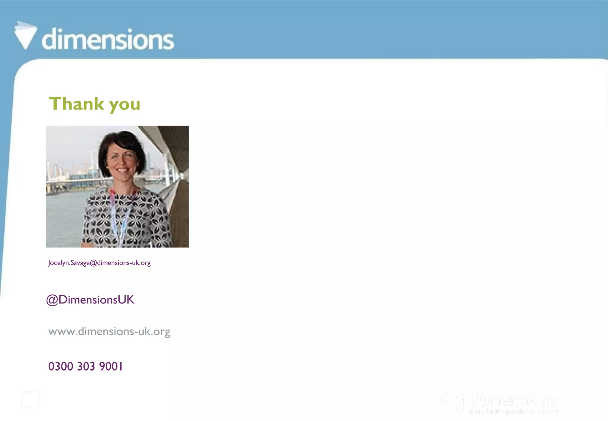 Dimensions Health plus Care conference presentation | PPT