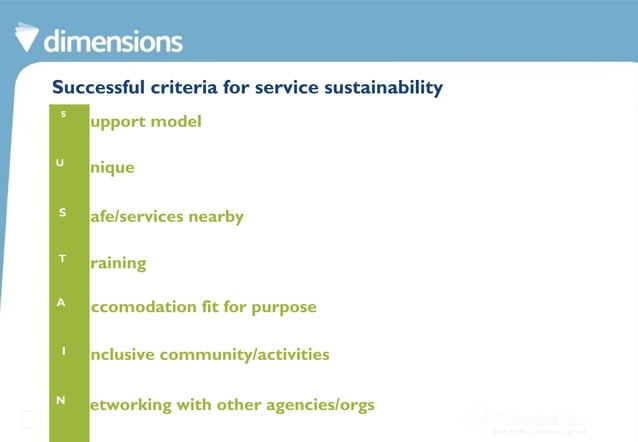 Dimensions Health plus Care conference presentation | PPT