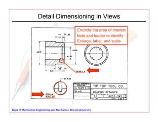 Dimensions in engineering_drawings | PDF