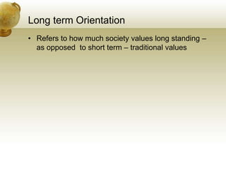 Dimensions Of Culture | PPTX