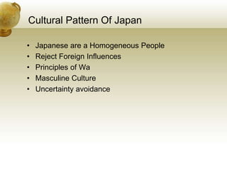 Dimensions Of Culture | PPTX