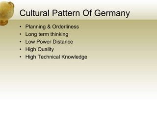 Dimensions Of Culture | PPTX