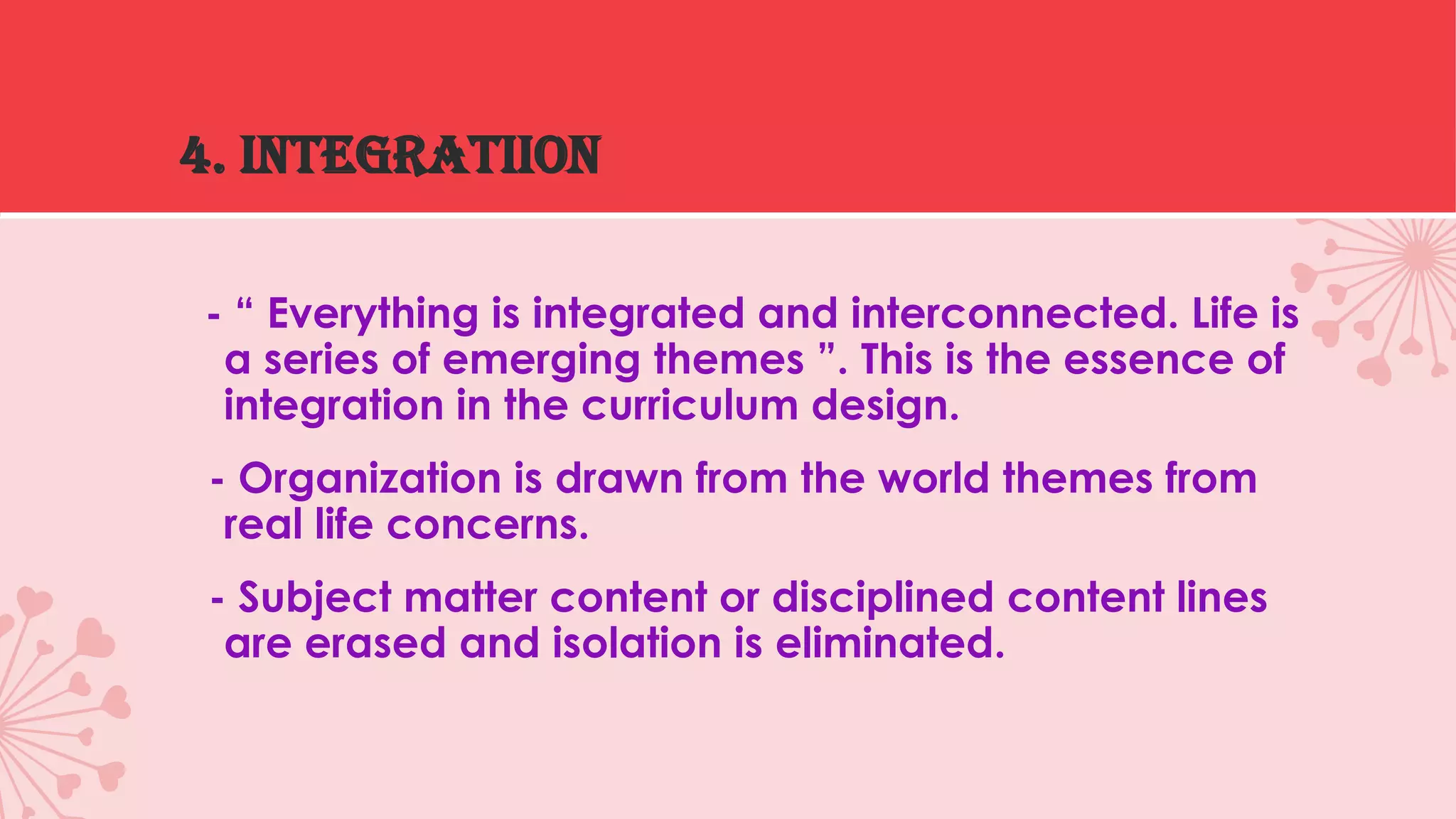 Dimensions of curriculum design | PPTX