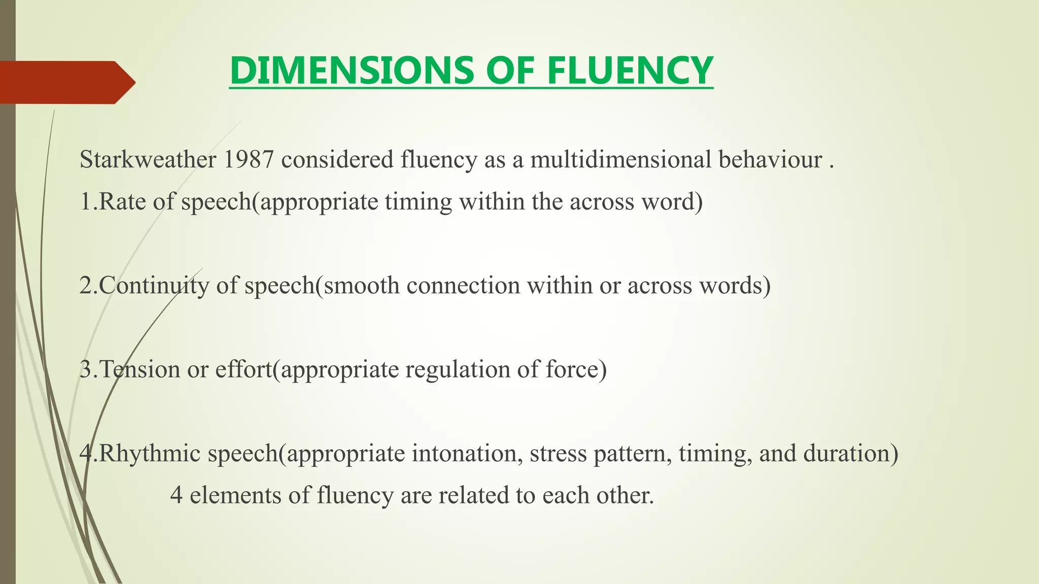 Dimensions of fluency final | PPTX