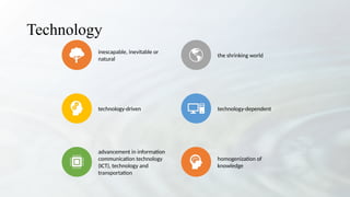 Dimensions of Globalisation .pptx.Globalization is a multifaceted ...