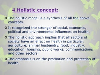 Dimensions of health | PPTX