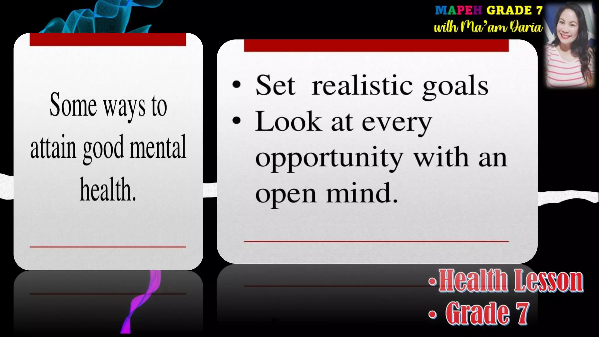 Dimensions of holistic health MAPEH Grade 7 Health Lesson 1 Quarter 1 | PDF