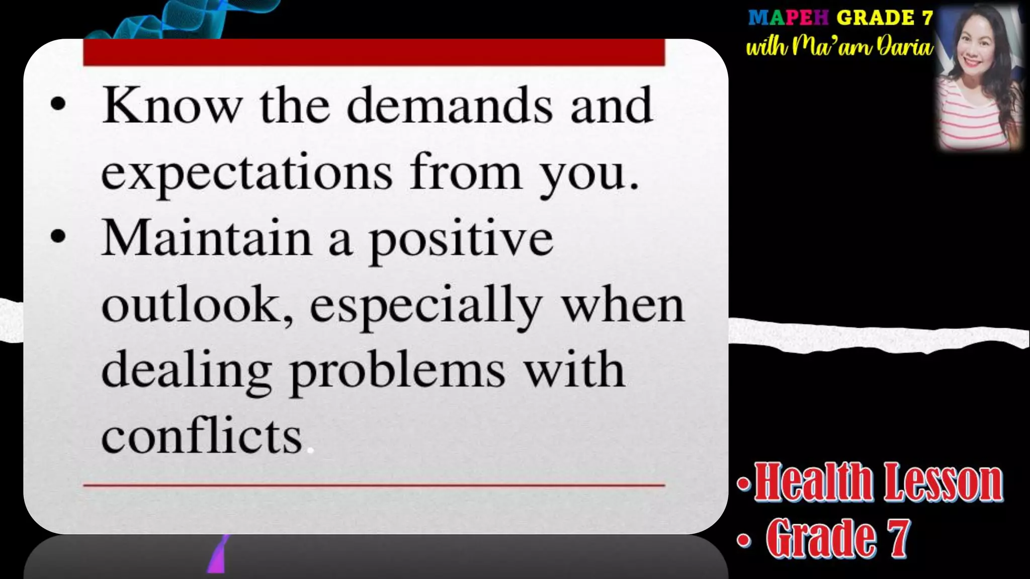 Dimensions of holistic health MAPEH Grade 7 Health Lesson 1 Quarter 1 | PDF