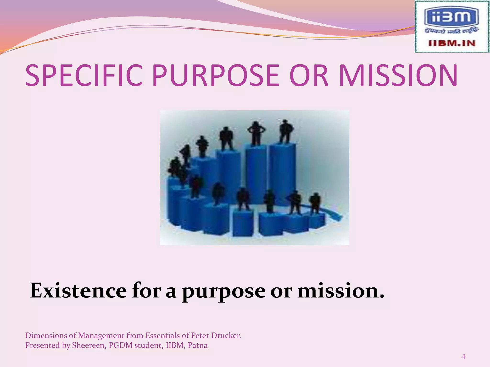 Dimensions of management | PPTX